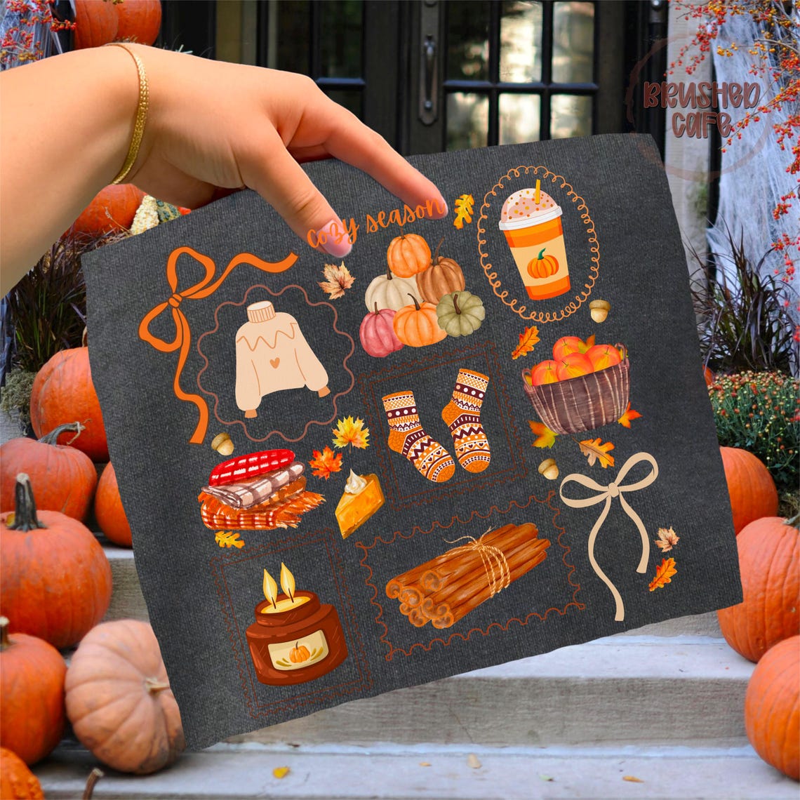 Cozy Season PNG: Preppy Fall Design (digital Download) - Etsy