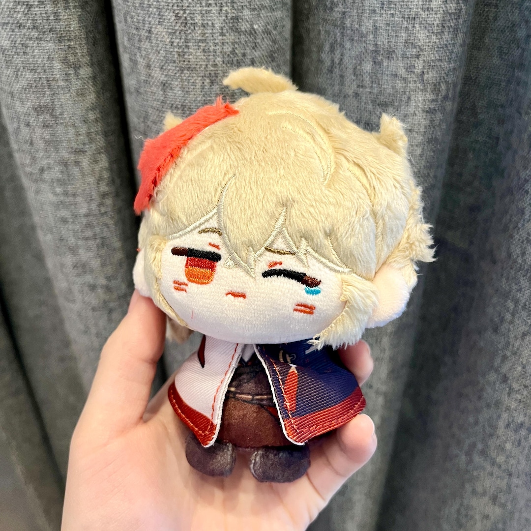 Genshin Impact Kaedehara Kazuha Plushie, Handmade Genshin Impact ...