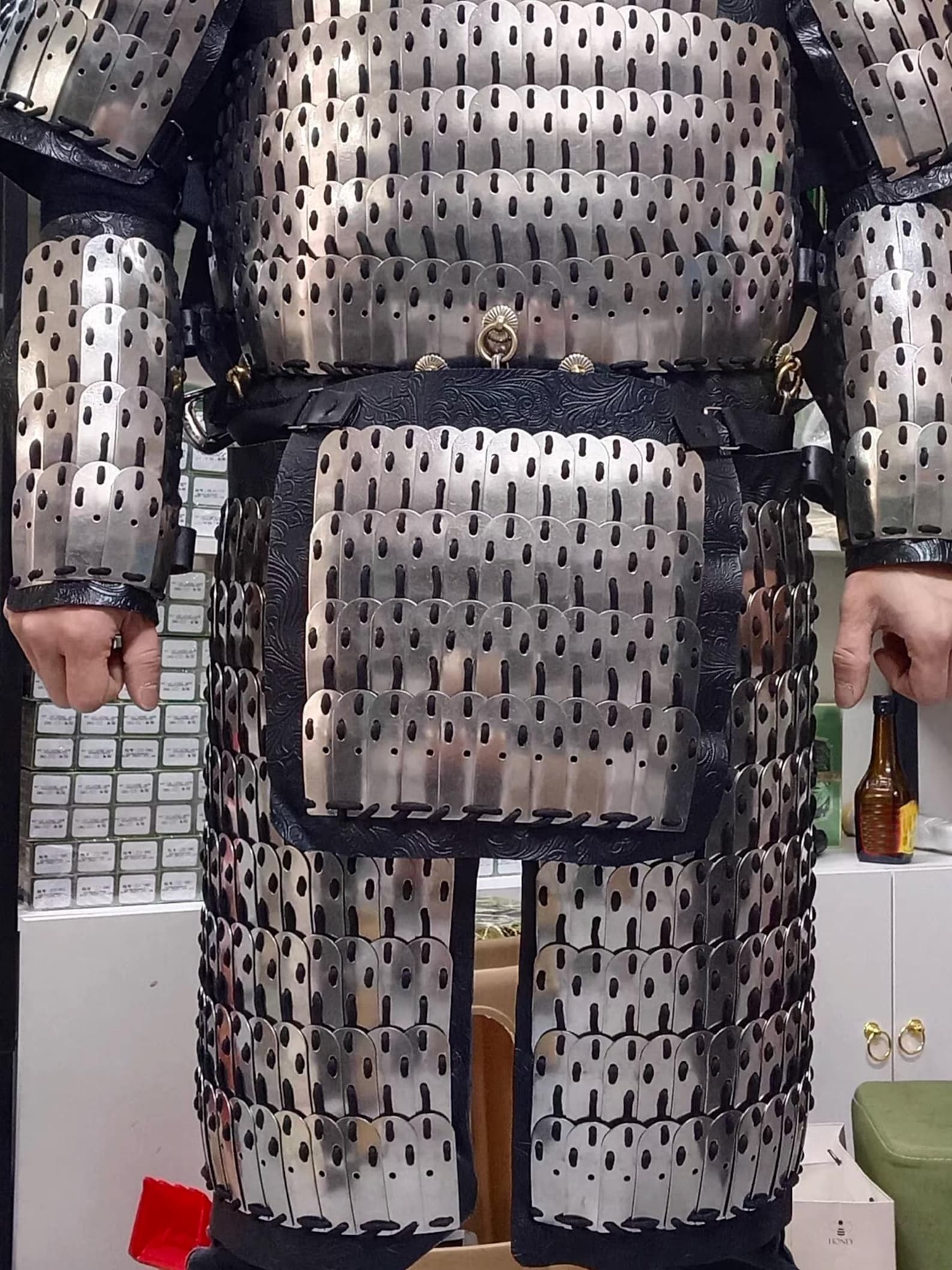 Stainless Steel Lamellar Armor Plates: DIY Cosplay Replacement Scales ...