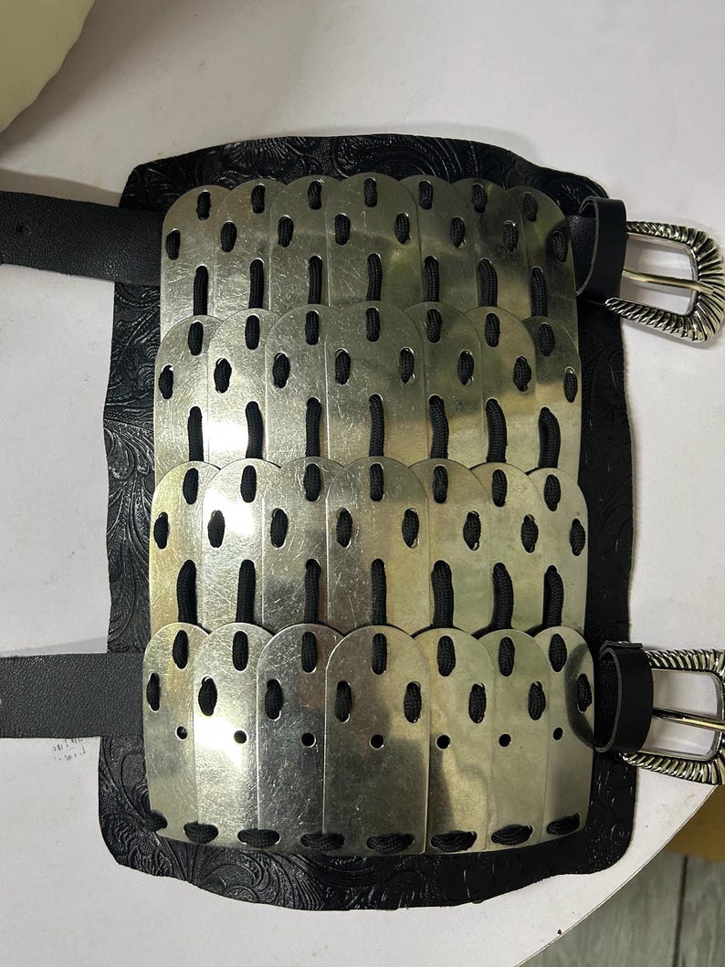 Stainless Steel Lamellar Armor Plates: Curved Cosplay Scale Armor - DIY ...