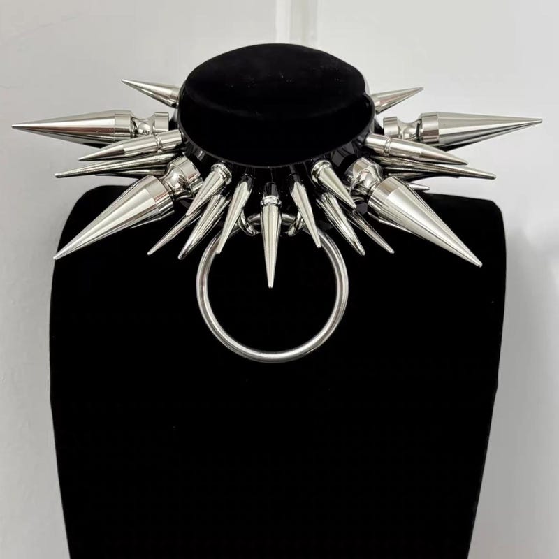 Spiked Collars Gothic - Etsy UK
