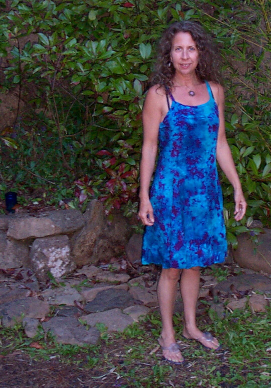 DEEP SPACE Color Combo Short Flow Hippie Festival Dress - Etsy
