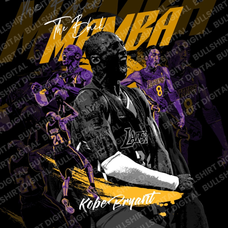 Kobe Bryant Shirt, Kobe Bryant Design, Bryant PNG, Kobe Shirt, Kobe ...