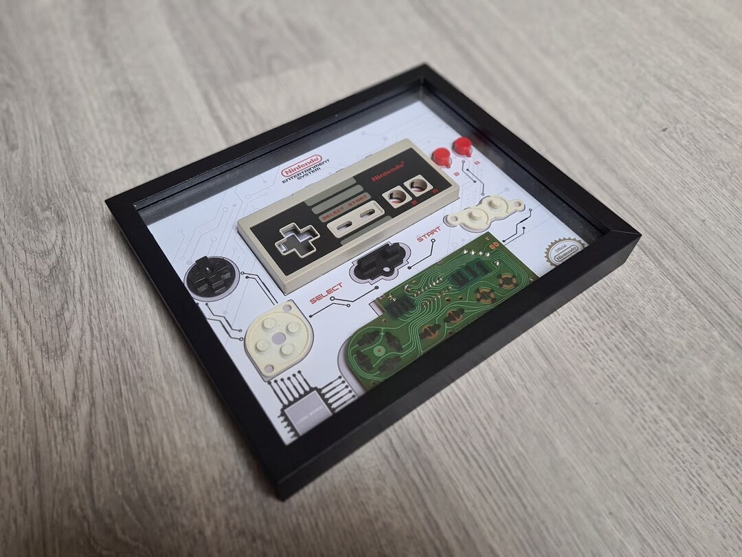 DIY NES 8 Bit Controller Teardown Templates - Etsy