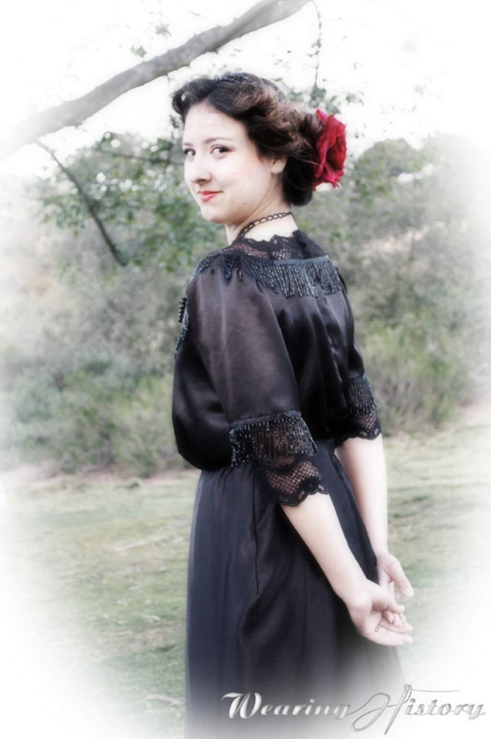 E-pattern- 1900-1910s Blouse & Guimpe Pattern- SIZE PACK 1 - Etsy