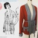 E-pattern- Early 1920s SEWING PATTERN Knit Cardigan Sweater -wearing ...