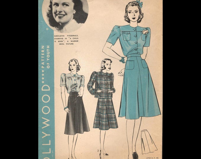 Vintage 1950s Prominent Designer Pattern- a Talmack Original by John ...