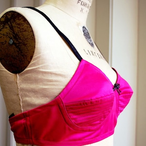 E-pattern- 1940s Brassiere Bra Sewing Pattern- PDF- Wearing History - Etsy