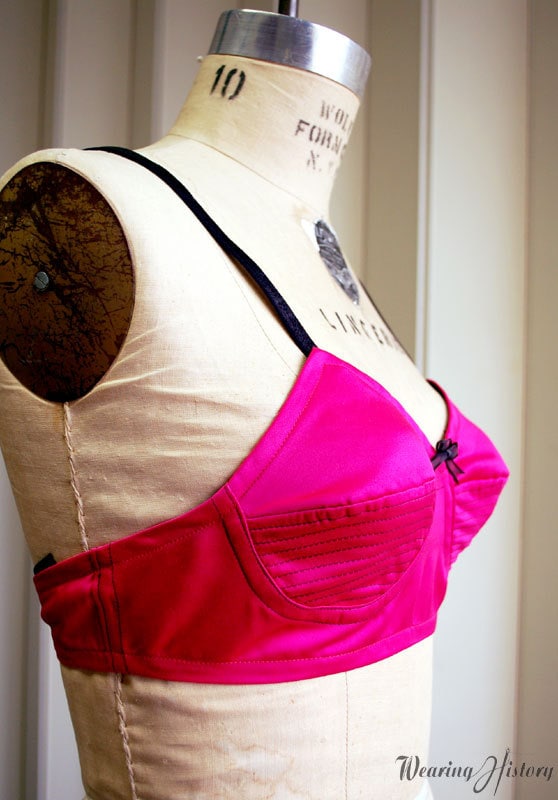 E-pattern 1940s Brassiere Bra Sewing Pattern PDF Wearing - Etsy