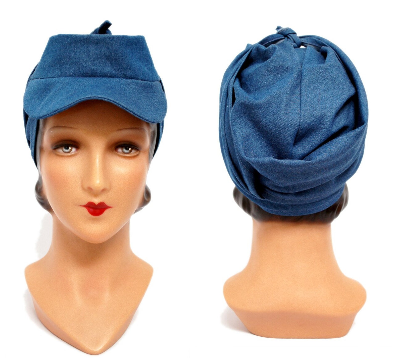 PRINTED PATTERN- 1940s WWII Victory Hat Pattern- Wearing History - Etsy