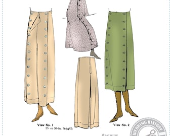 Split Riding Skirt | Etsy