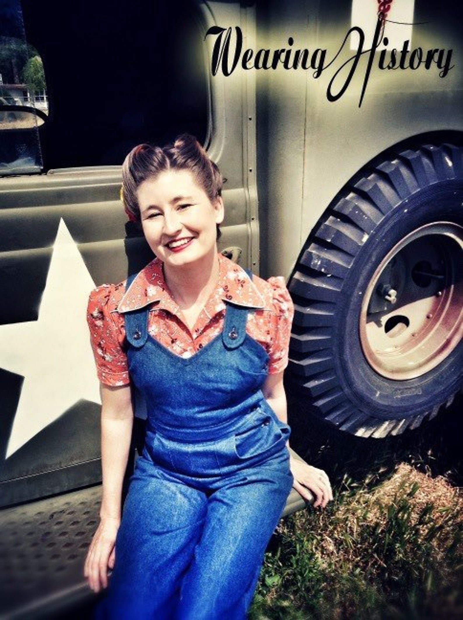 E-pattern Size B WWII Homefront 1940s Overalls Playsuit & - Etsy