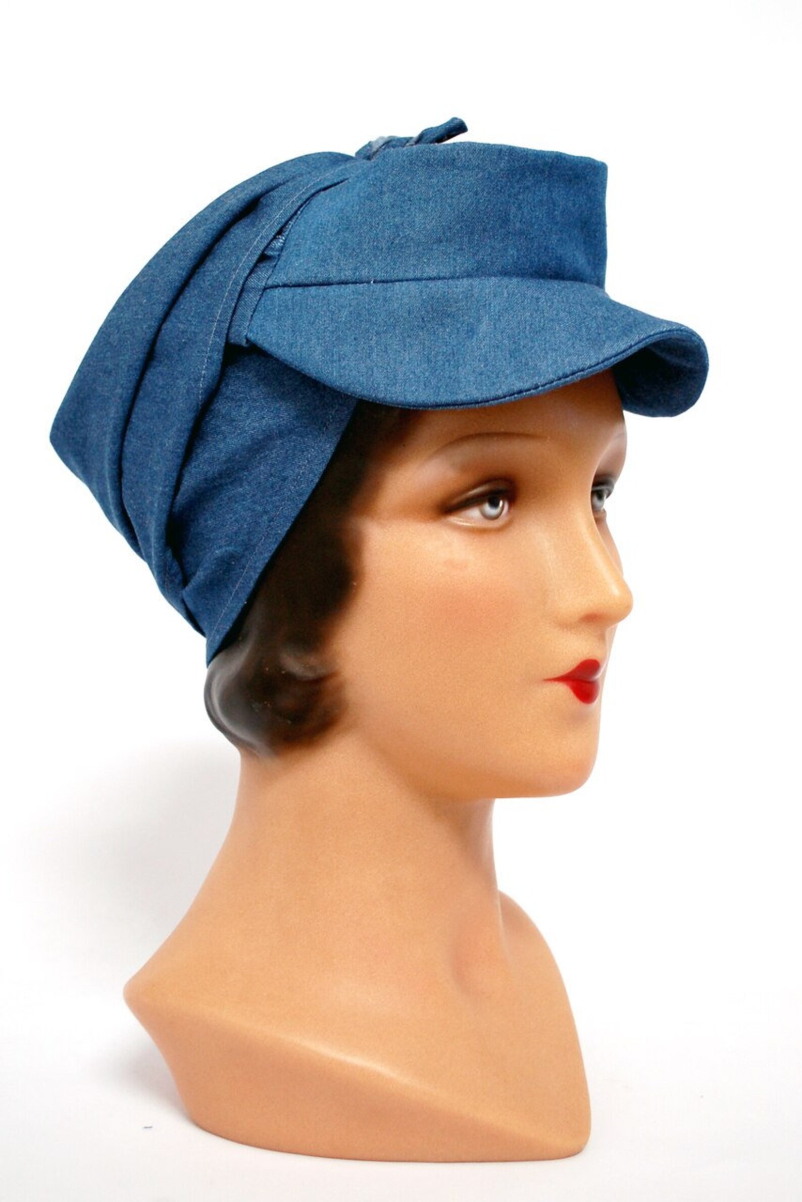 PRINTED PATTERN- 1940s WWII Victory Hat Pattern- Wearing History - Etsy