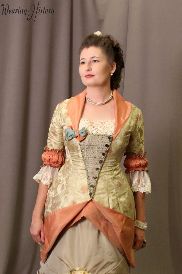 E-pattern 1879 Victorian Dinner Bodice Wearing History PDF - Etsy