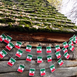 Mexican Flag Garland - Etsy