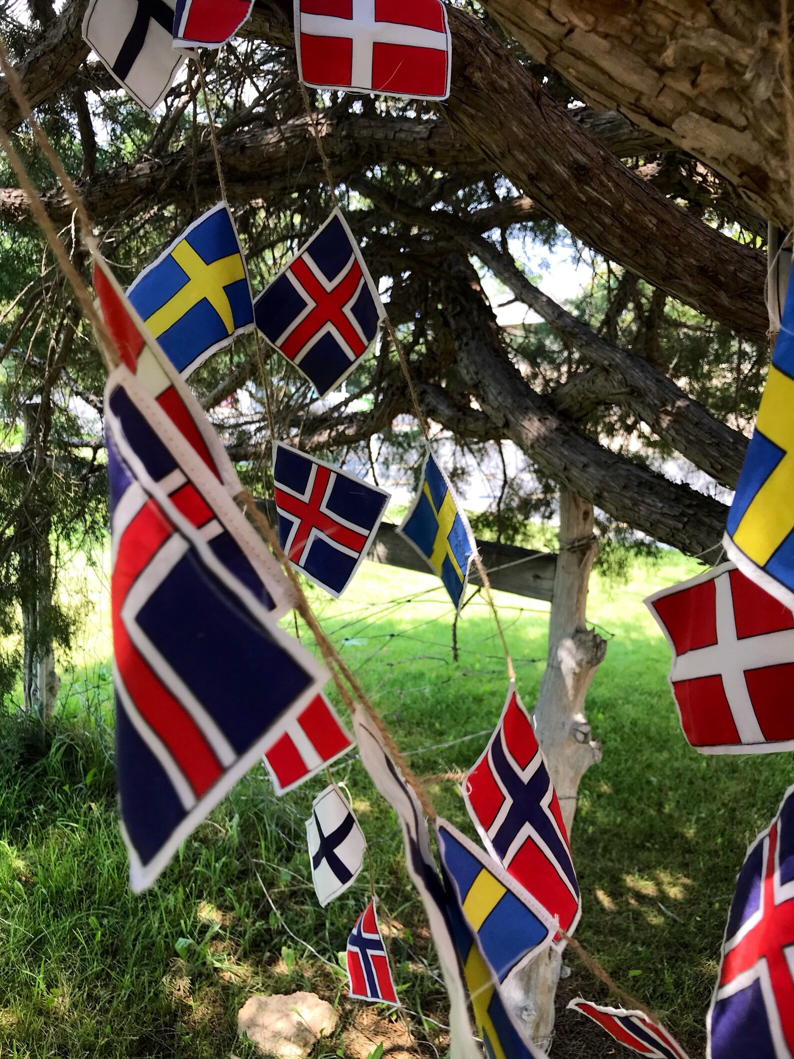 Nordic Flags Garland - Etsy
