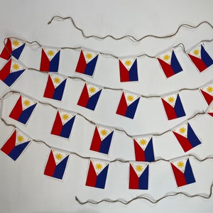Philippines Flag Garland - Etsy