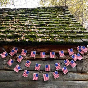 American Flag Garland - Etsy