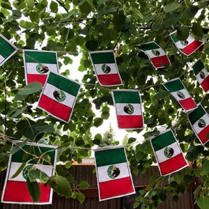 Mexican Flag Garland - Etsy