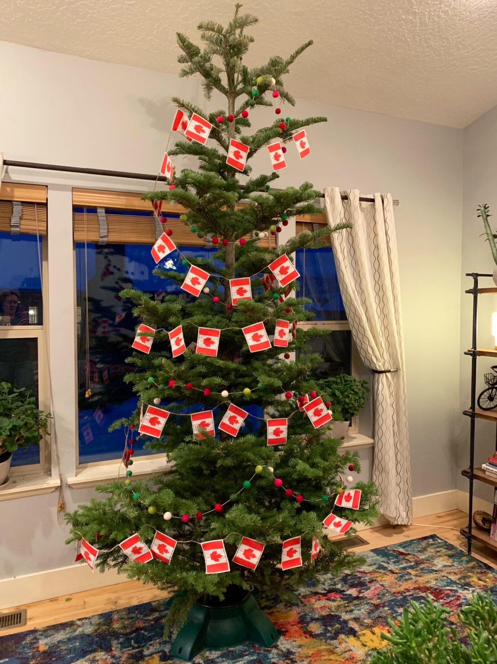 Canadian Flag Garland - Etsy