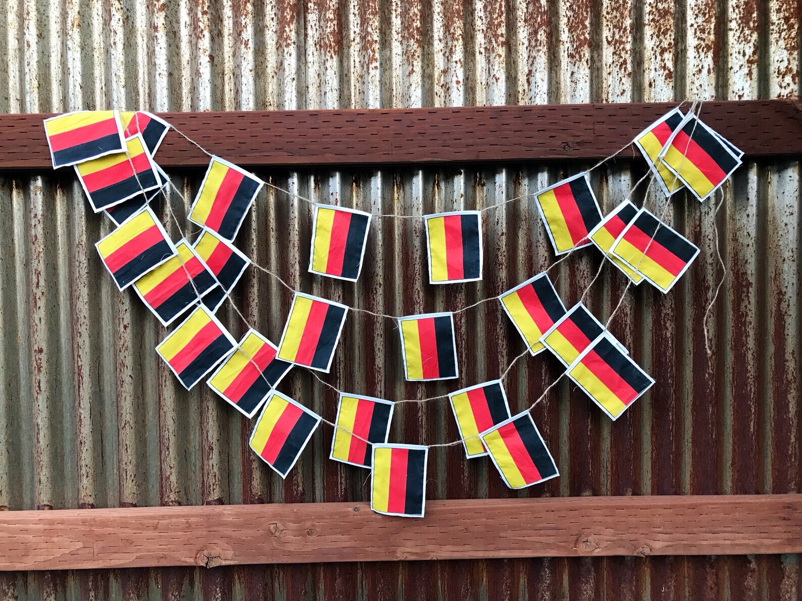 German Flag Garland - Etsy