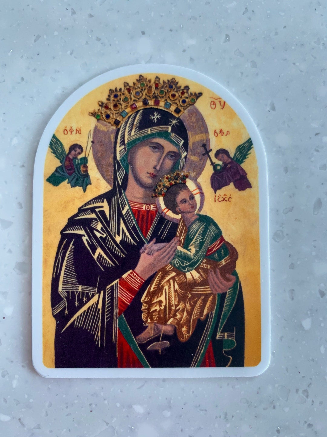 Mother Mary Sticker - Etsy