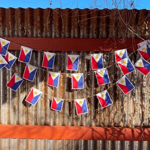 Philippines Flag Garland - Etsy