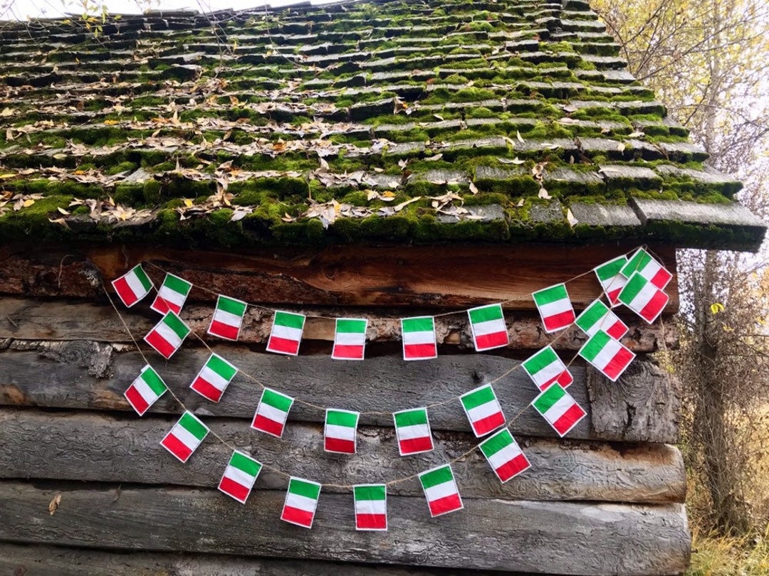 Italian Flag Garland - Etsy