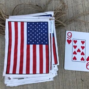American Flag Garland - Etsy