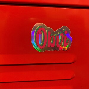 Obvi Sticker - Etsy