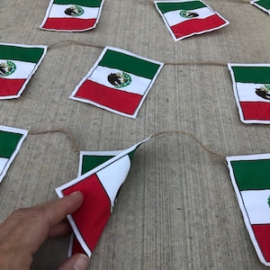 Mexican Flag Garland - Etsy