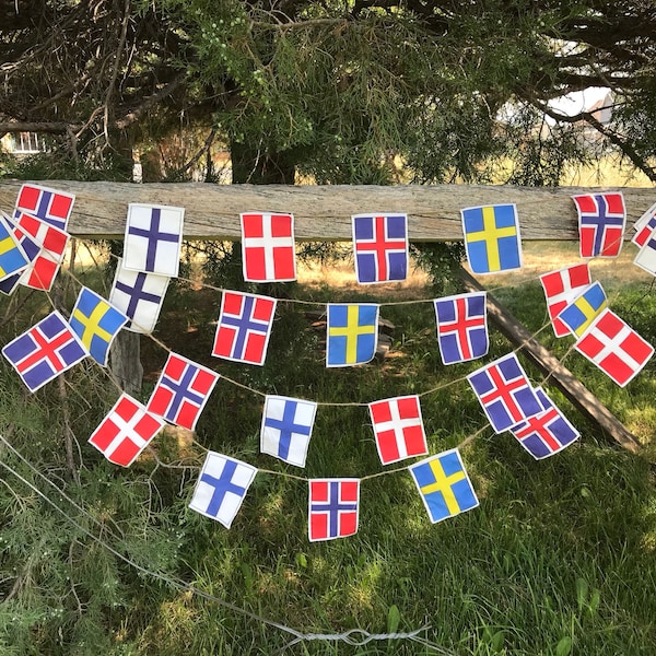 Mini Bunting Flags - Etsy
