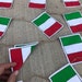 Italian Flag Garland - Etsy