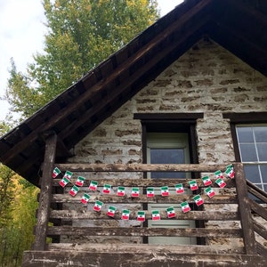 Mexican Flag Garland - Etsy