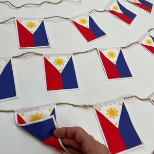 Philippines Flag Garland - Etsy