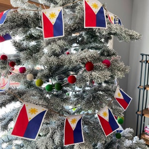 Philippines Flag Garland - Etsy