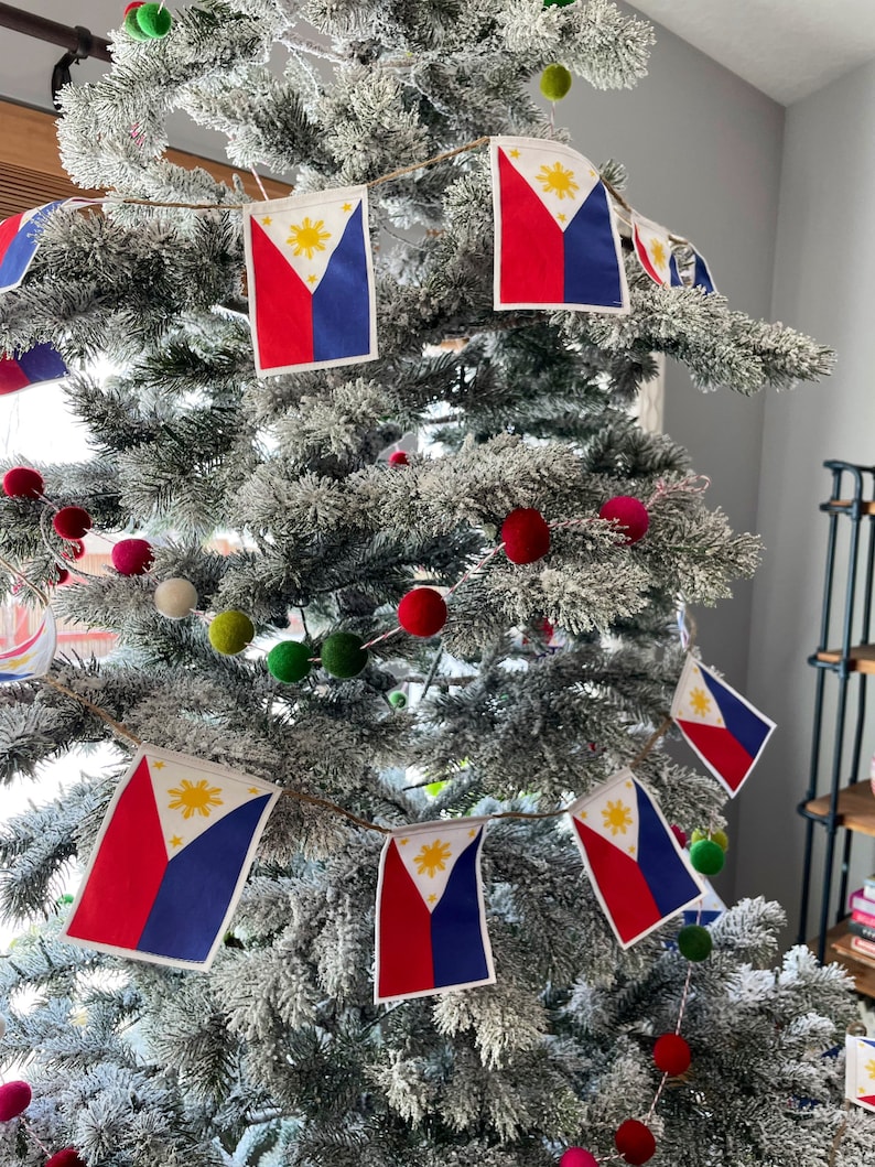 Philippines Flag Garland - Etsy