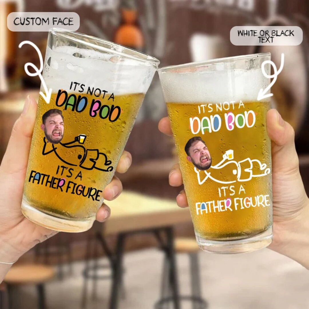 It's Not A Dad Bod It's A Father Figure Father's Day Gift, Custom Photo ...