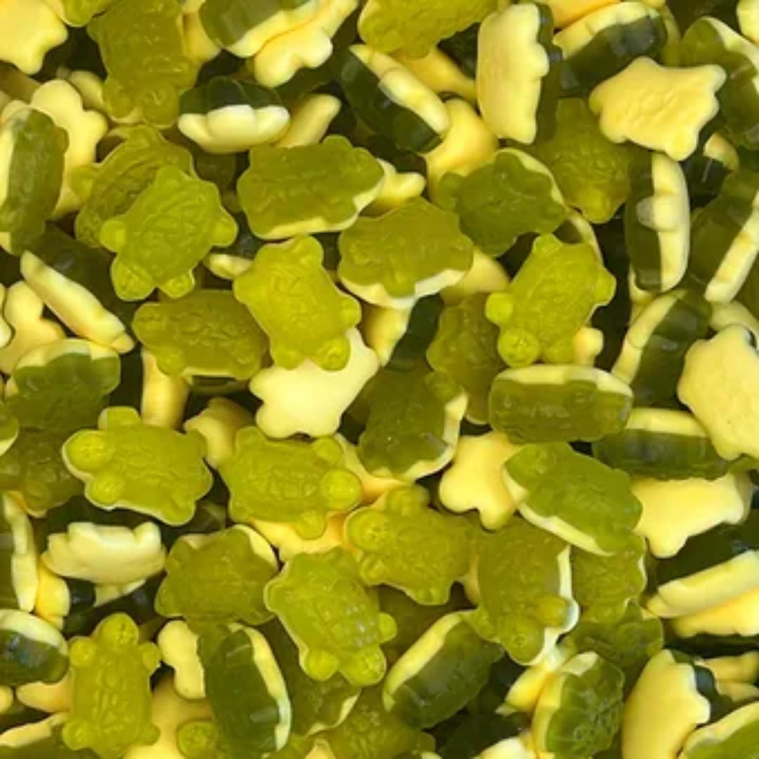 Haribo Terrific Turtles Jelly Gummy Retro Sweets Pick N Mix Candy Party ...