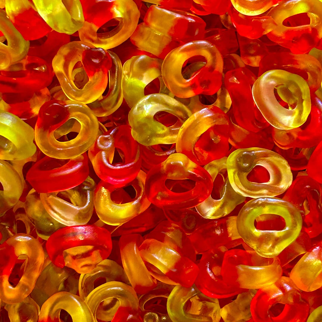 Haribo Friendship Rings Jelly Gummy Retro Sweets Pick N Mix Candy Party ...