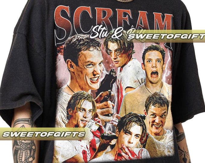 Scream Movie T-shirt. Stu - Matthew Lillard. Men's & Women's All Sizes ...