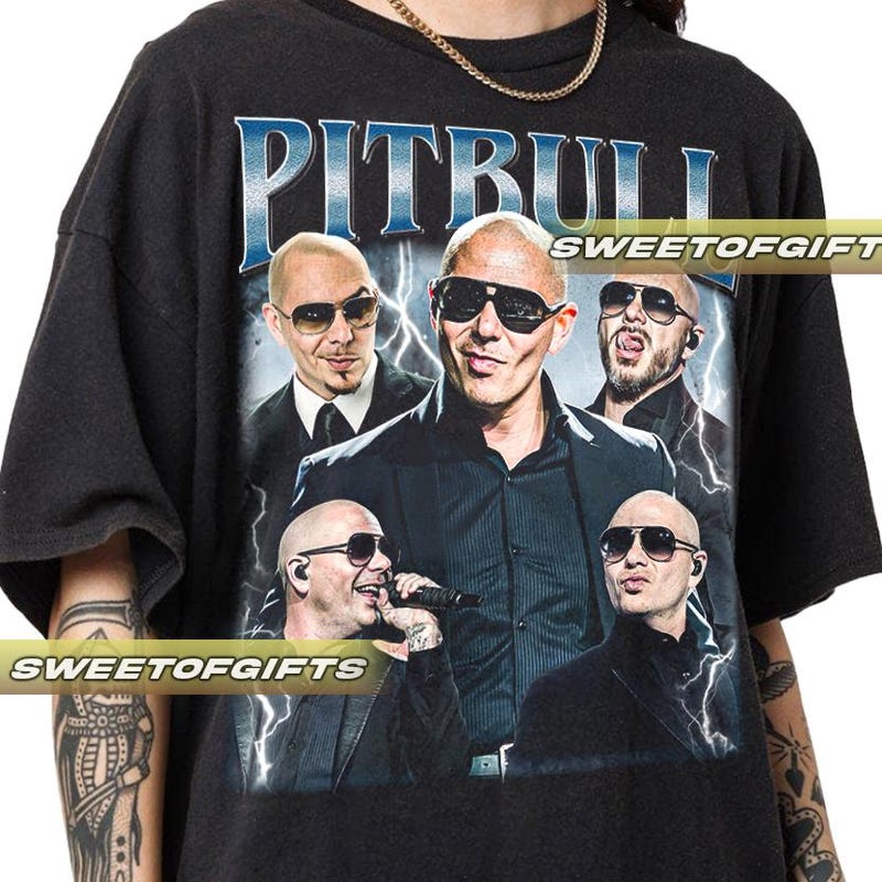 Pitbull Merch for Men - Etsy UK