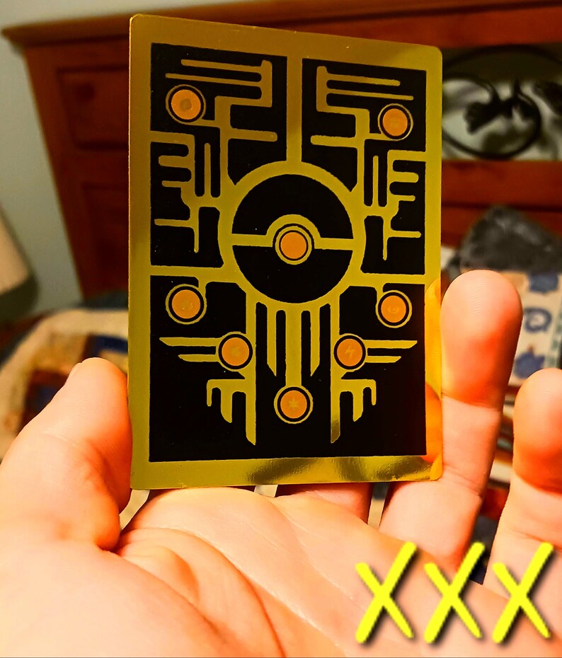 Pokemon TCG Ancient Mewtwo Gold Card - Etsy