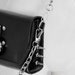 KAJAN SPIKED BAG: Leather Purse With Spikes, Chain Handle and Belt ...