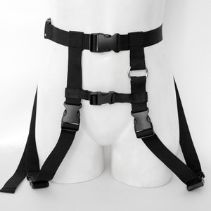 H7 NYLON BELT: Nylon Waist Harness With Long Straps and Fastex Buckles ...