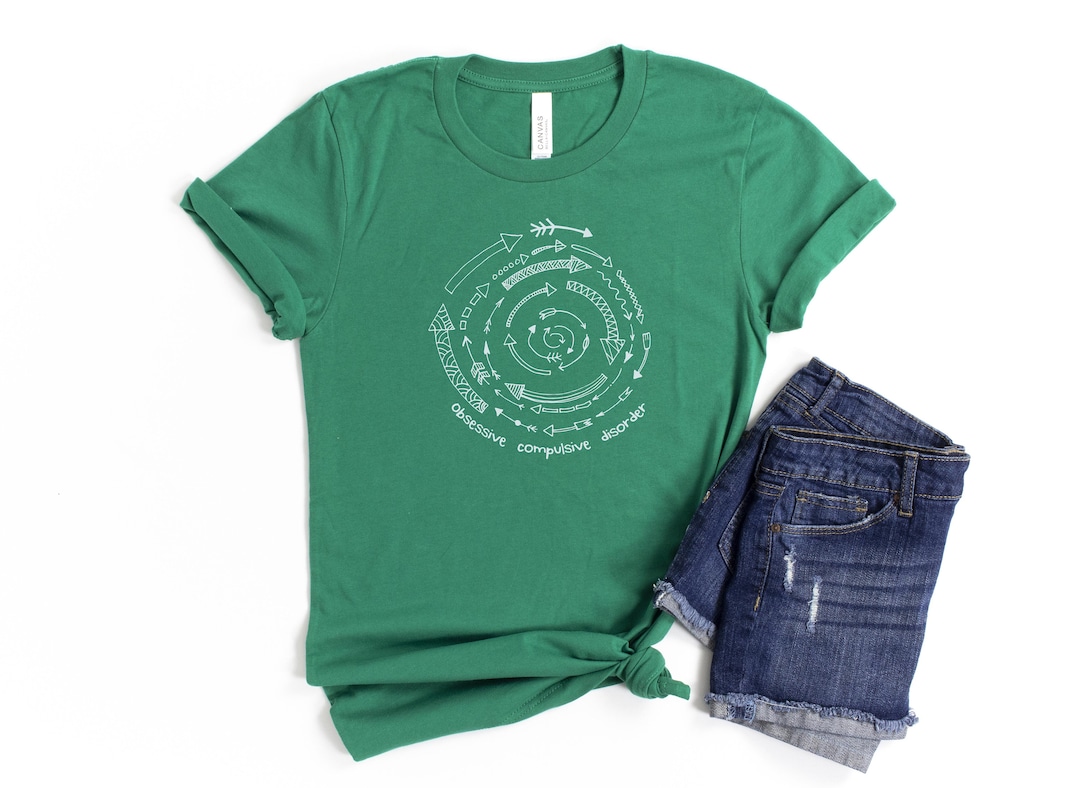 OCD Shirt | Obsessive Compulsive Disorder Shirt | Mental Health Shirt ...