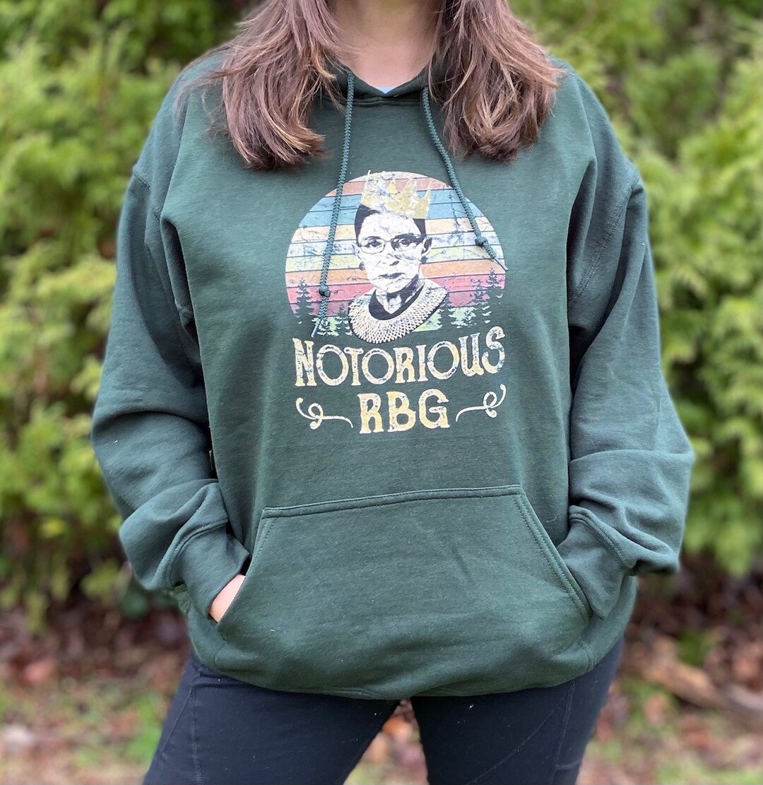 Notorious RBG Hoodie | RBG Shirt | Vintage Hoodie | Y2k Hoodie | Womens ...