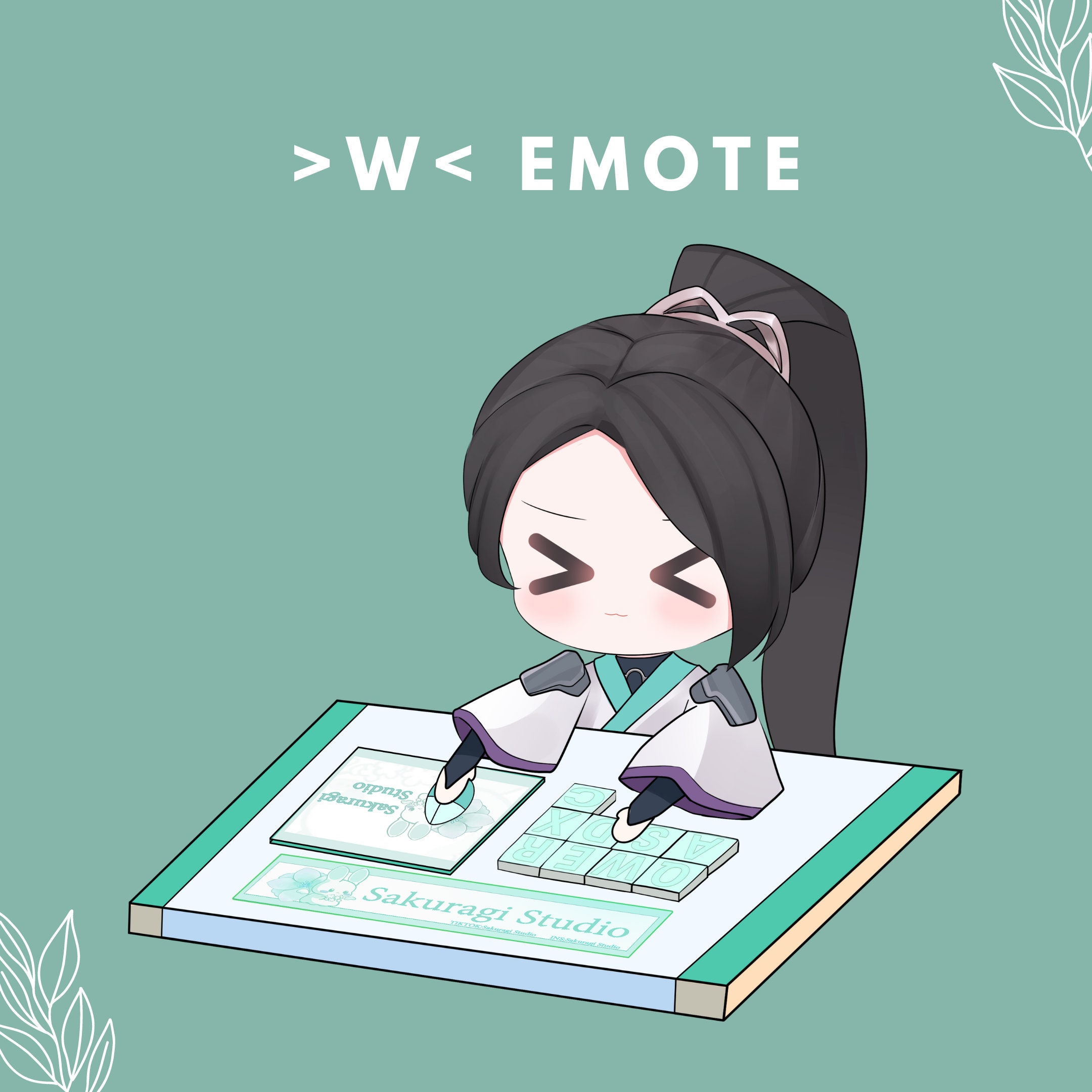 Sage Valorant Chibi Vtuber LIVE2D Model, Rigged, Ready to Use, Skills ...