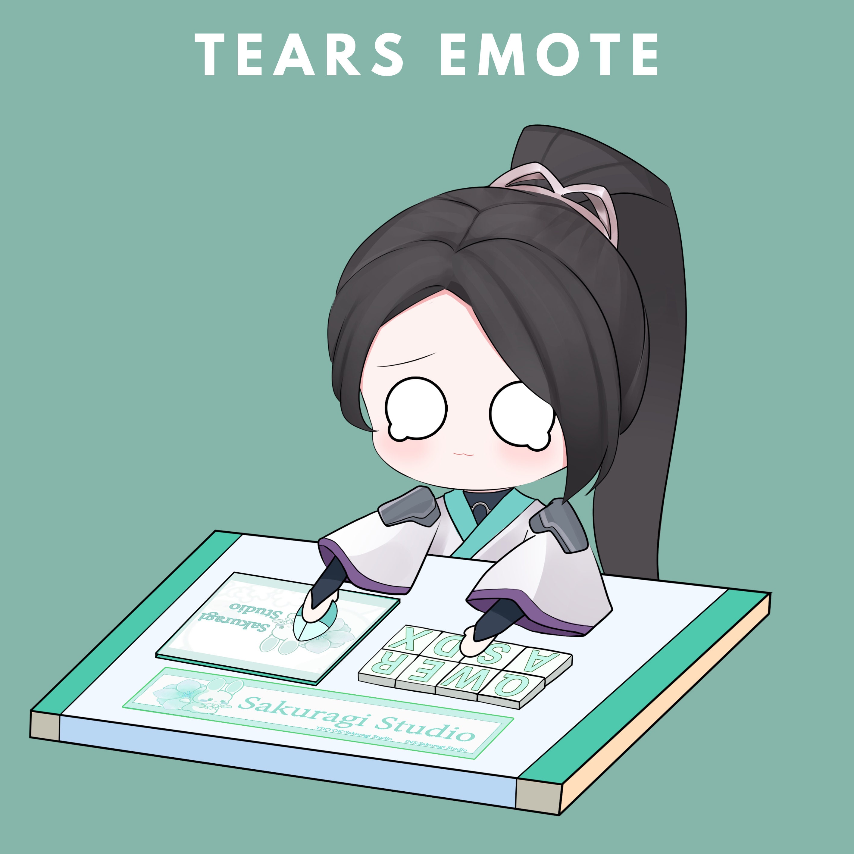 Sage Valorant Chibi Vtuber LIVE2D Model, Rigged, Ready to Use, Skills ...