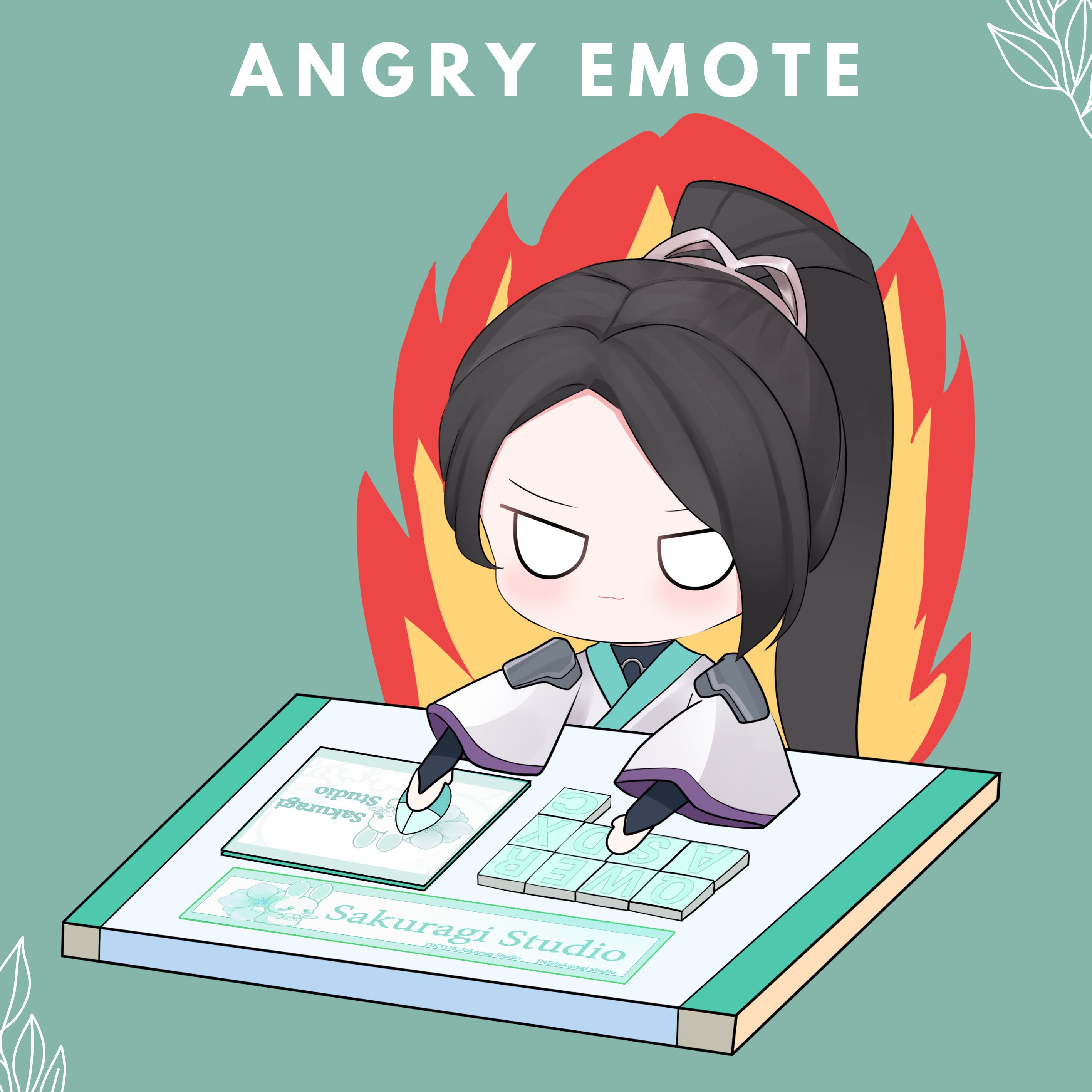 Sage Valorant Chibi Vtuber LIVE2D Model, Rigged, Ready to Use, Skills ...